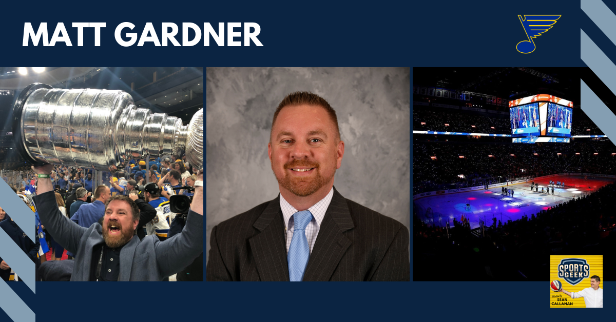 Driving connection with fans via digital and data - Matt Gardner, St Louis Blues