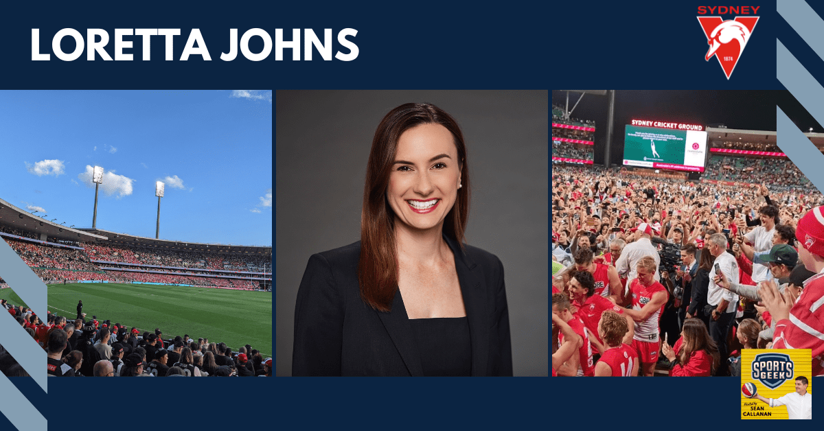 Selling the experience through fans - Loretta Johns, Sydney Swans