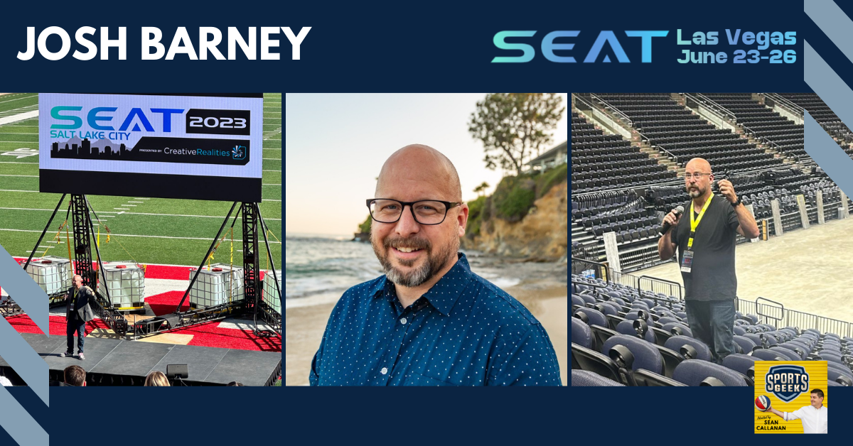 SEAT in Las Vegas: Driving Revenue through Technology, Josh Barney